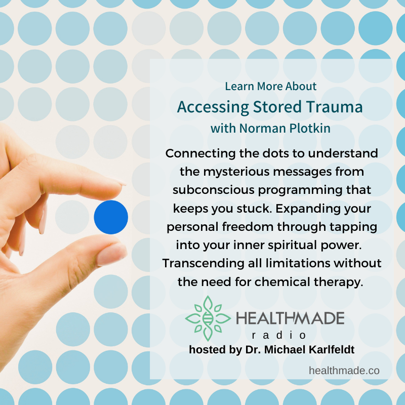 Accessing Stored Trauma | Take Care of Your Cancer - Norman Plotkin