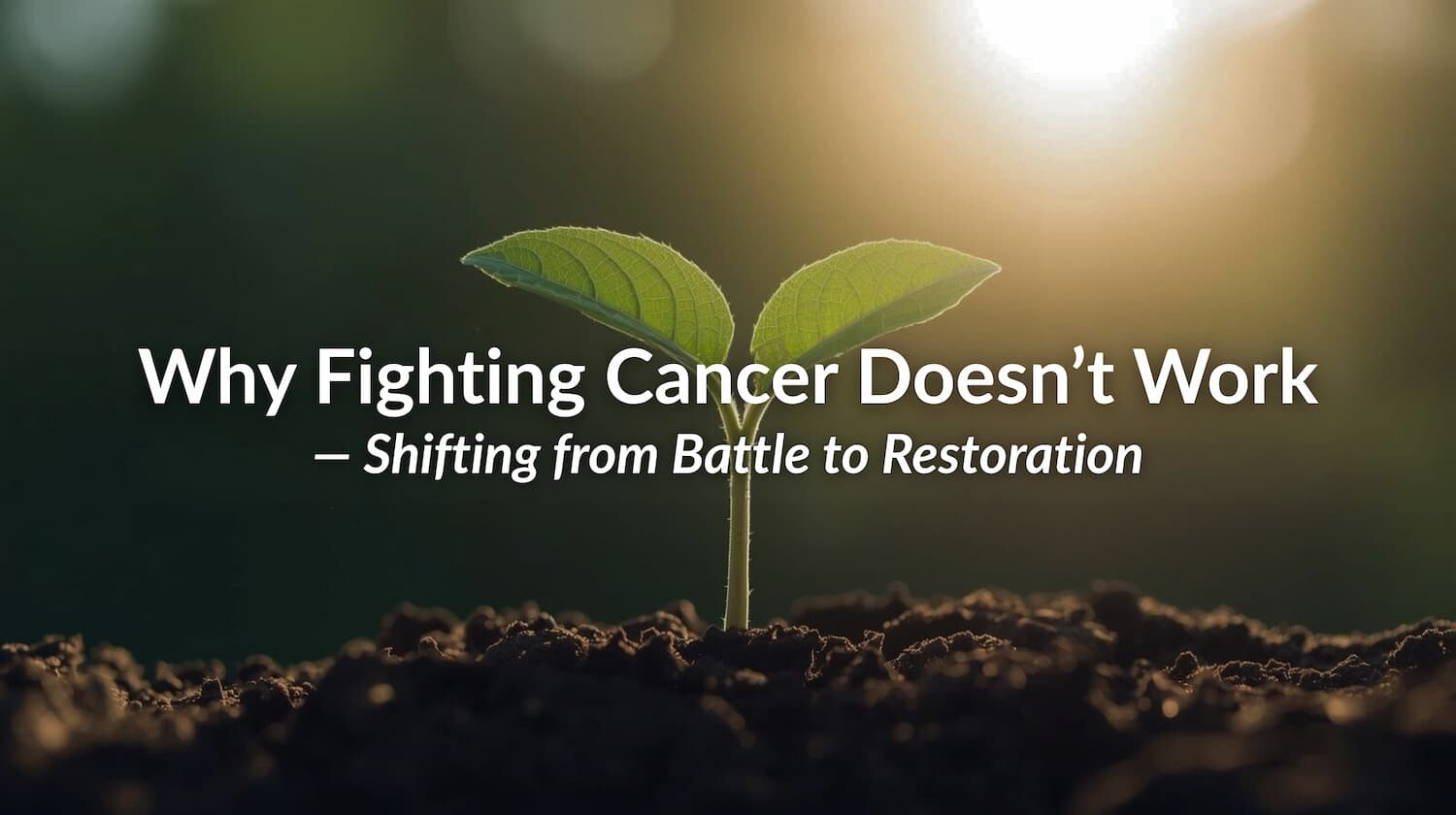 Why Fighting Cancer Doesn’t Work — Shifting from Battle to Restoration ...